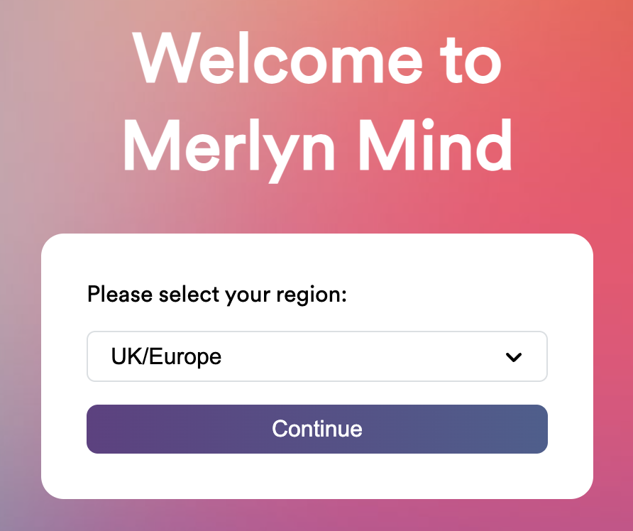 Changing your region to the UK/EU – Merlyn Origin UK
